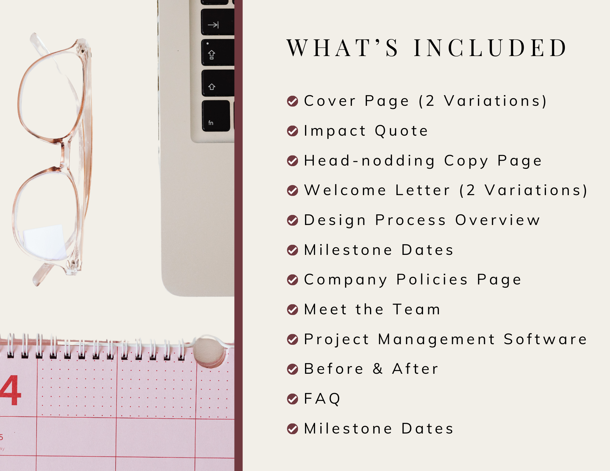 Client Welcome Packet – The Designer's Oasis Shop